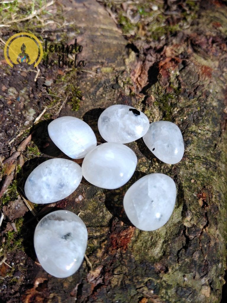 Pedra da Lua Arco Iris Rolado - Templo de Buda - Loja de produtos esotéricos