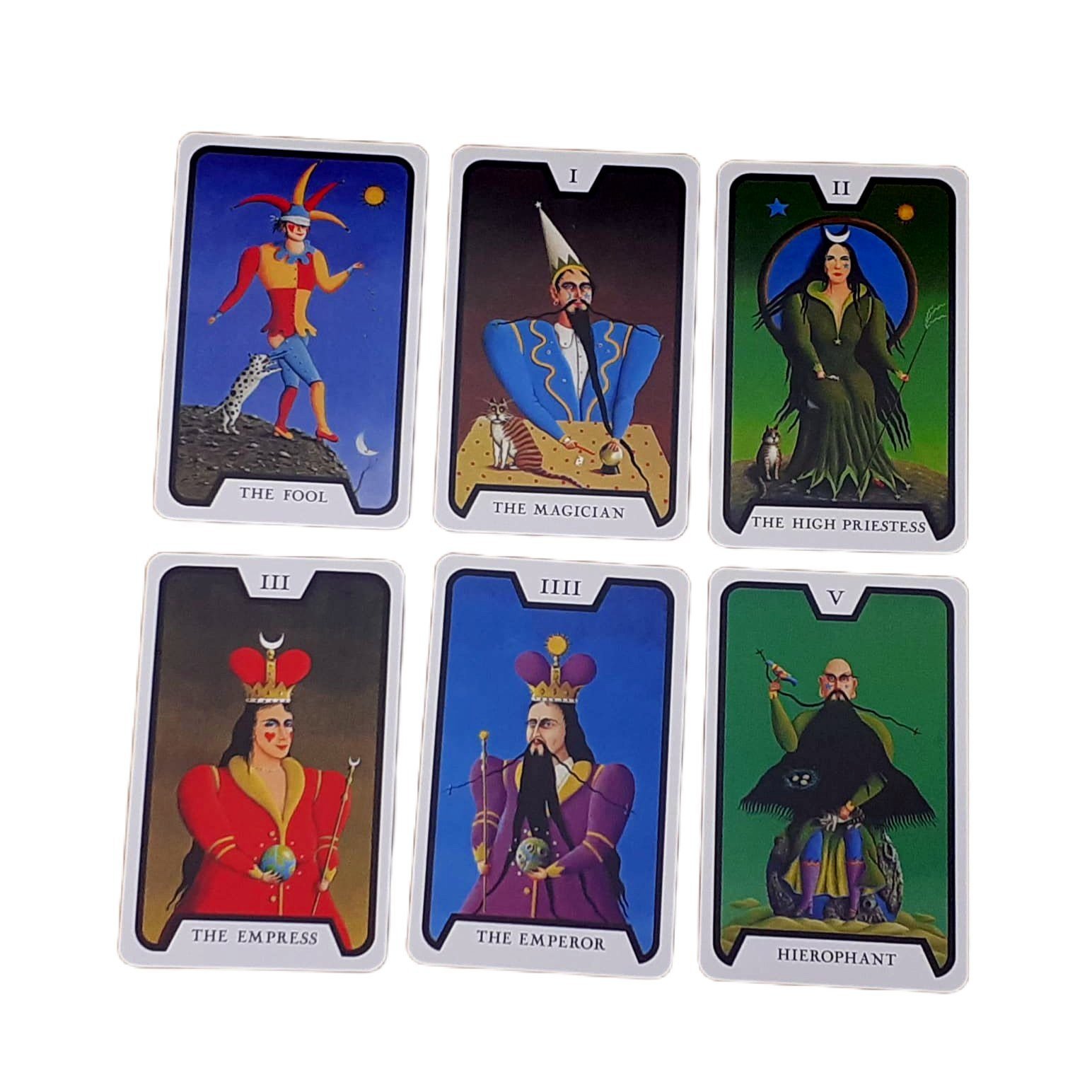 Tarot der Hexen von Fergus Hall (Englisch) – Tempel des Buddha