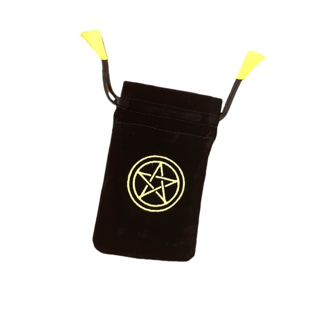 Tarot File Mini Pentacle Bag - Temple of Buddha
