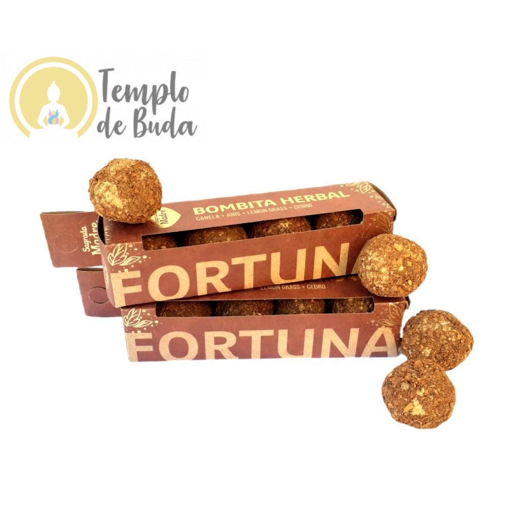 Bombita Herbal Sagrada Madre Fortuna - 4 unidades - Templo de Buda ...