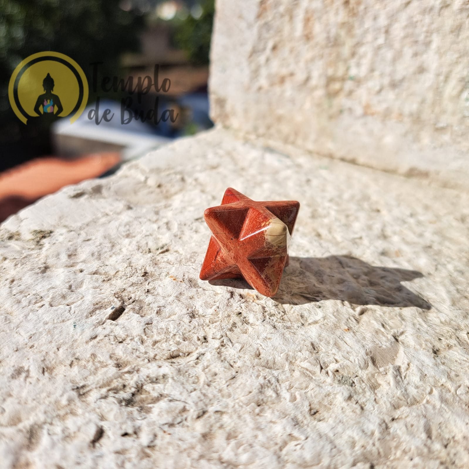 Merkaba Red Jasper - Buddha Temple