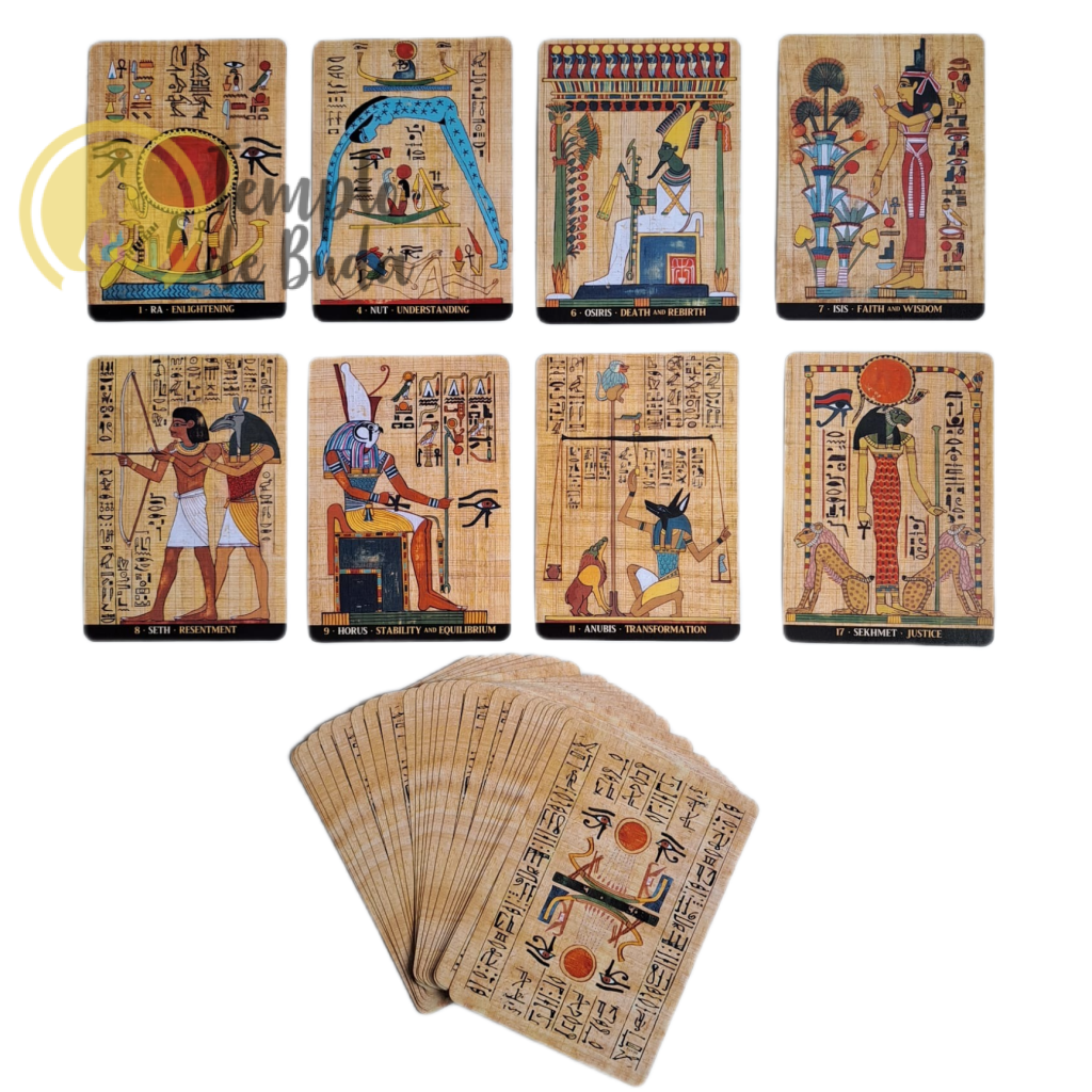 Oraculo Egyptian Gods de Silvana Alasia - Templo de Buda - Loja de ...