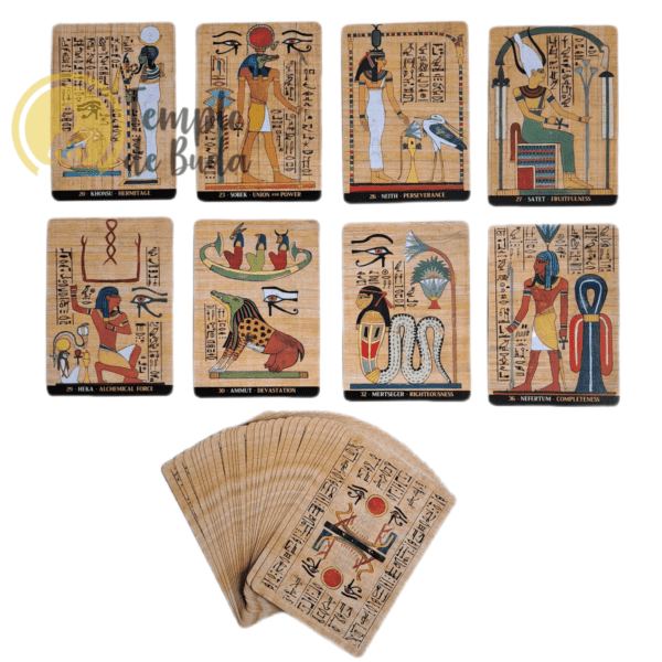 Oraculo Egyptian Gods de Silvana Alasia - Templo de Buda - Loja de ...