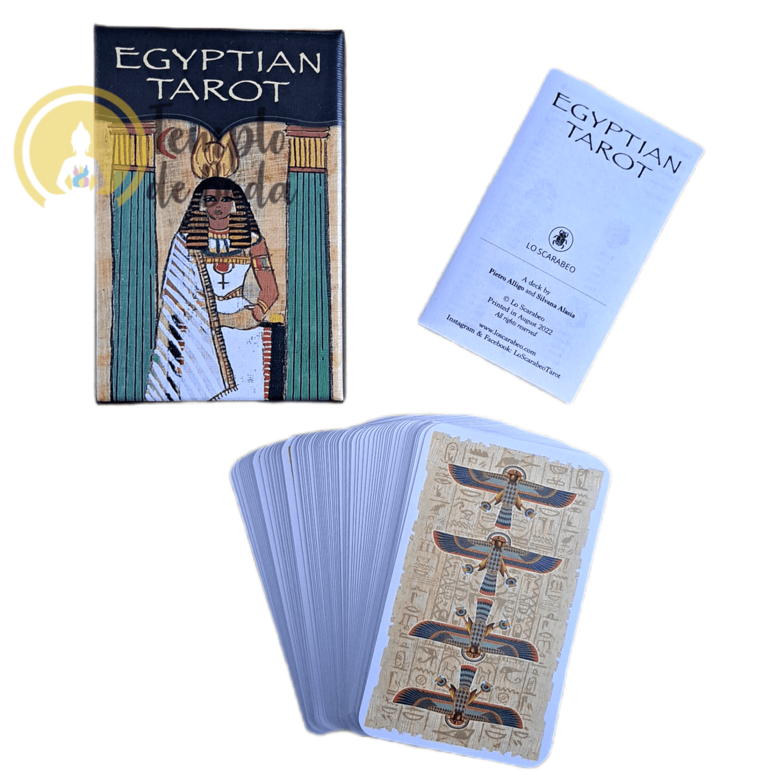 Tarot Egipcio de Pietro Alligo y Silvana Alasia (Edición de Bolsillo ...