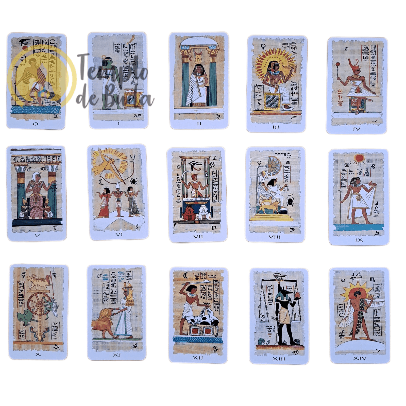 Tarot Egipcio de Pietro Alligo y Silvana Alasia (Edición de Bolsillo ...