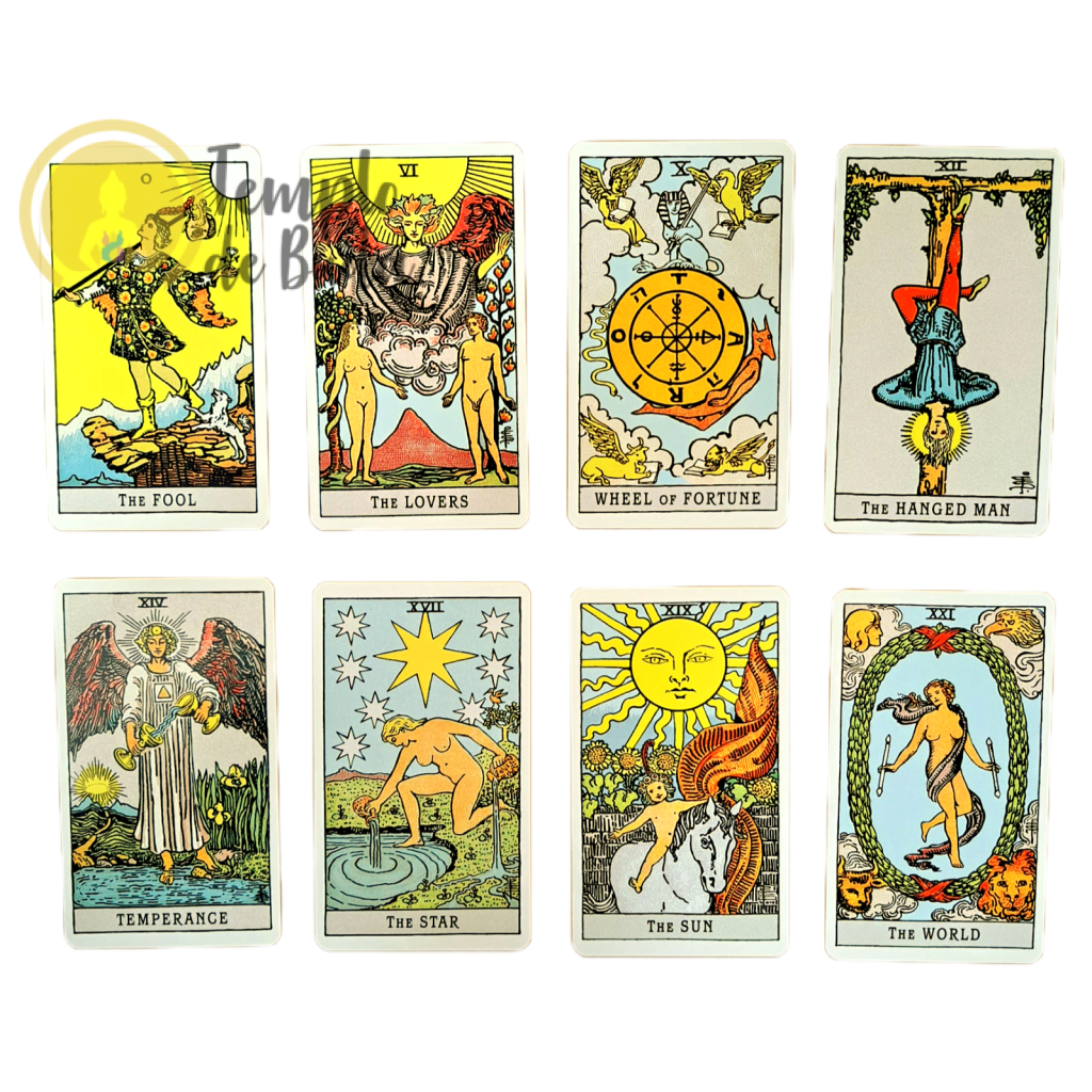 Tarot Rider Waite of A.E. Waite em Inglês - Edição Premium - Templo de ...