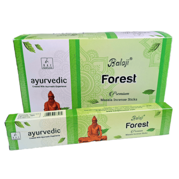 Incenso Indiano Balaji Ayurvedic Forest Caixa - Templo de Buda - Loja ...